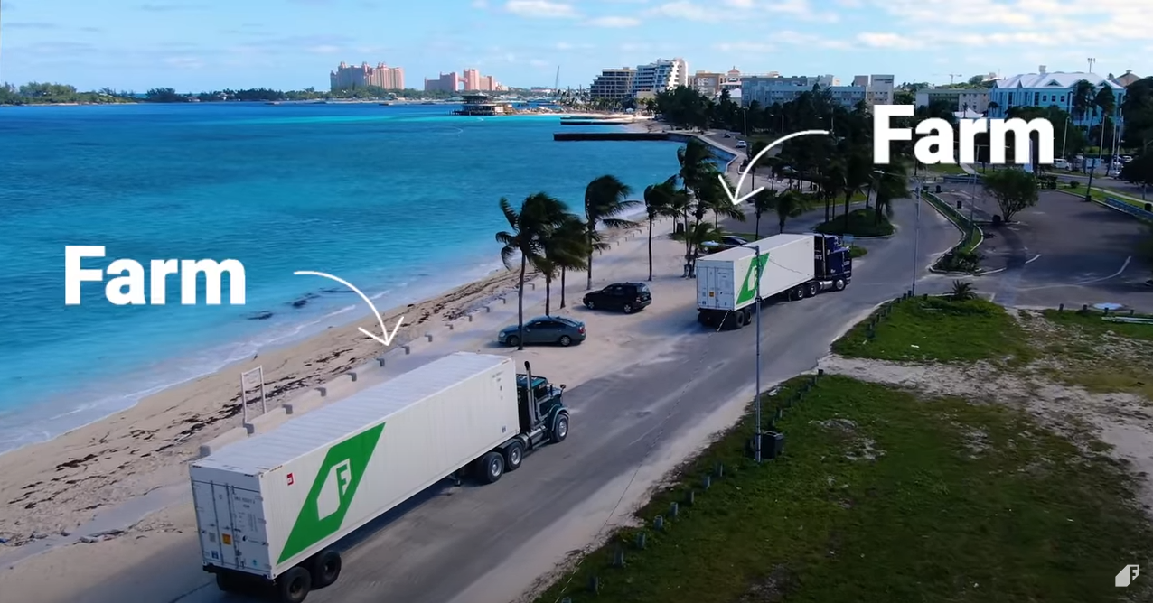 Start container farming - Freight Farms